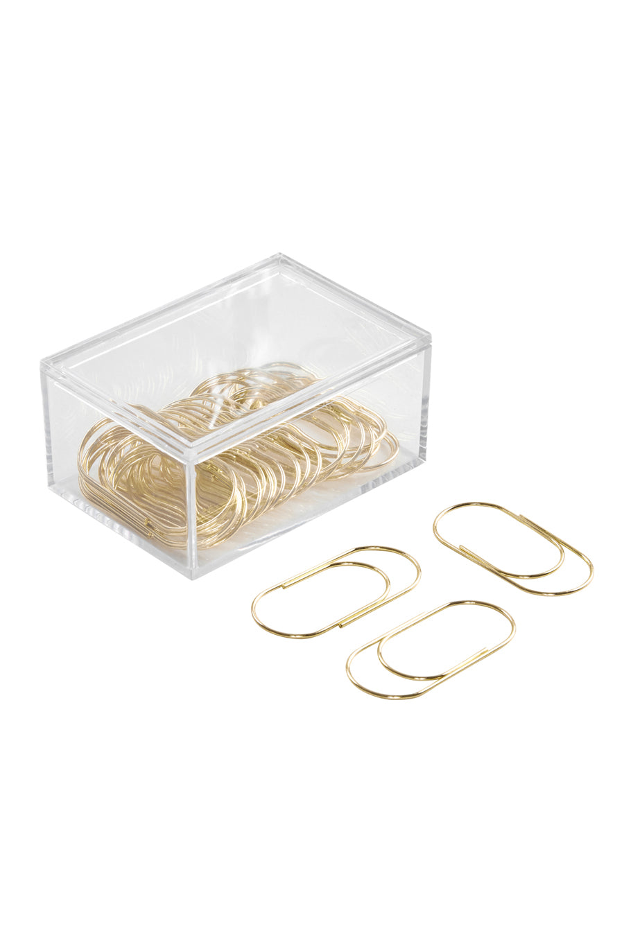 Grande Paper Clips - Gold | biancalorenne.co.nz