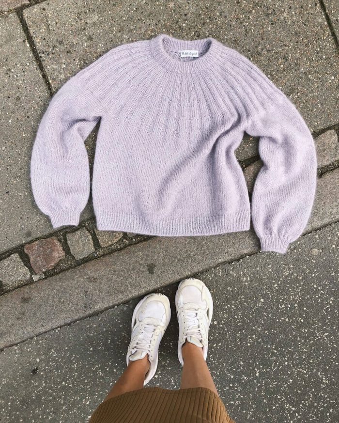 Sunday Sweater - Mohair Edition Pattern | biancalorenne.co.nz