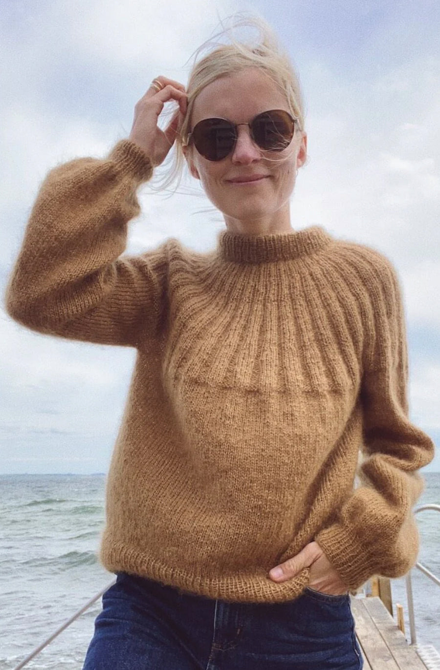 Sunday Sweater - Mohair Edition Pattern | biancalorenne.co.nz