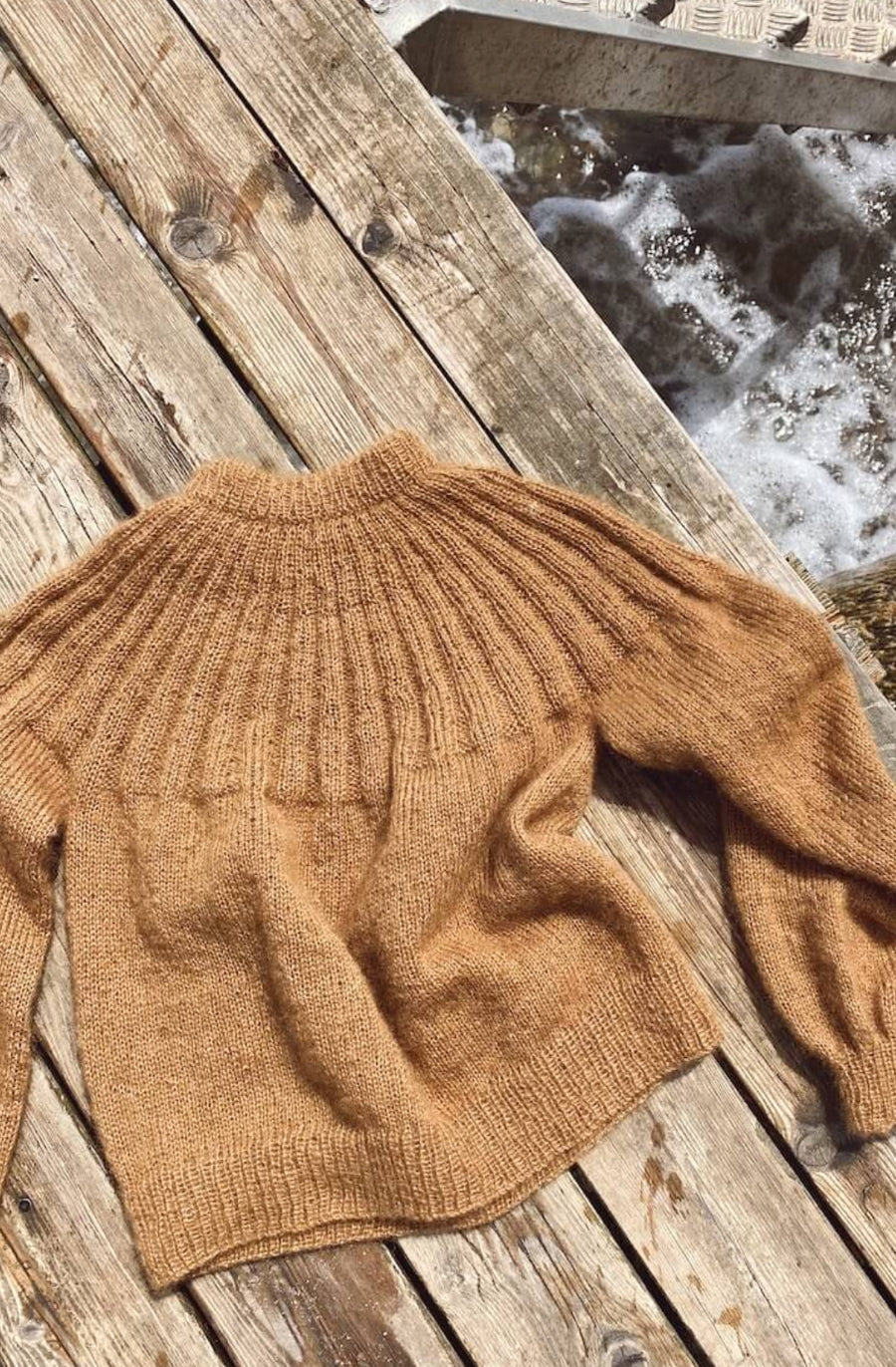 Sunday Sweater - Mohair Edition Pattern | biancalorenne.co.nz