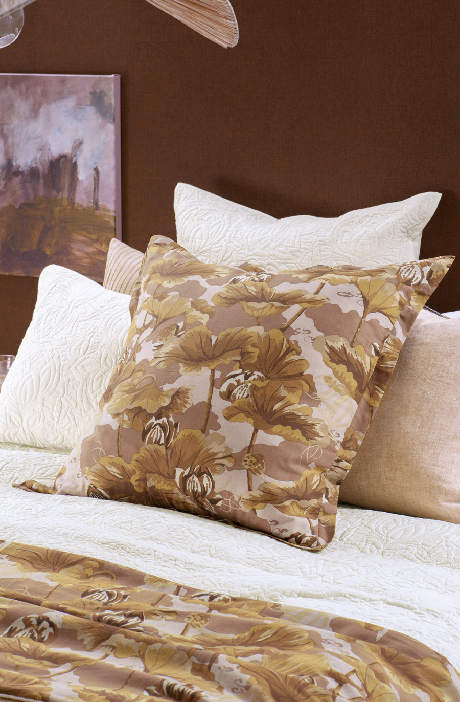 Waterlily Clay Comforter | biancalorenne.co.nz