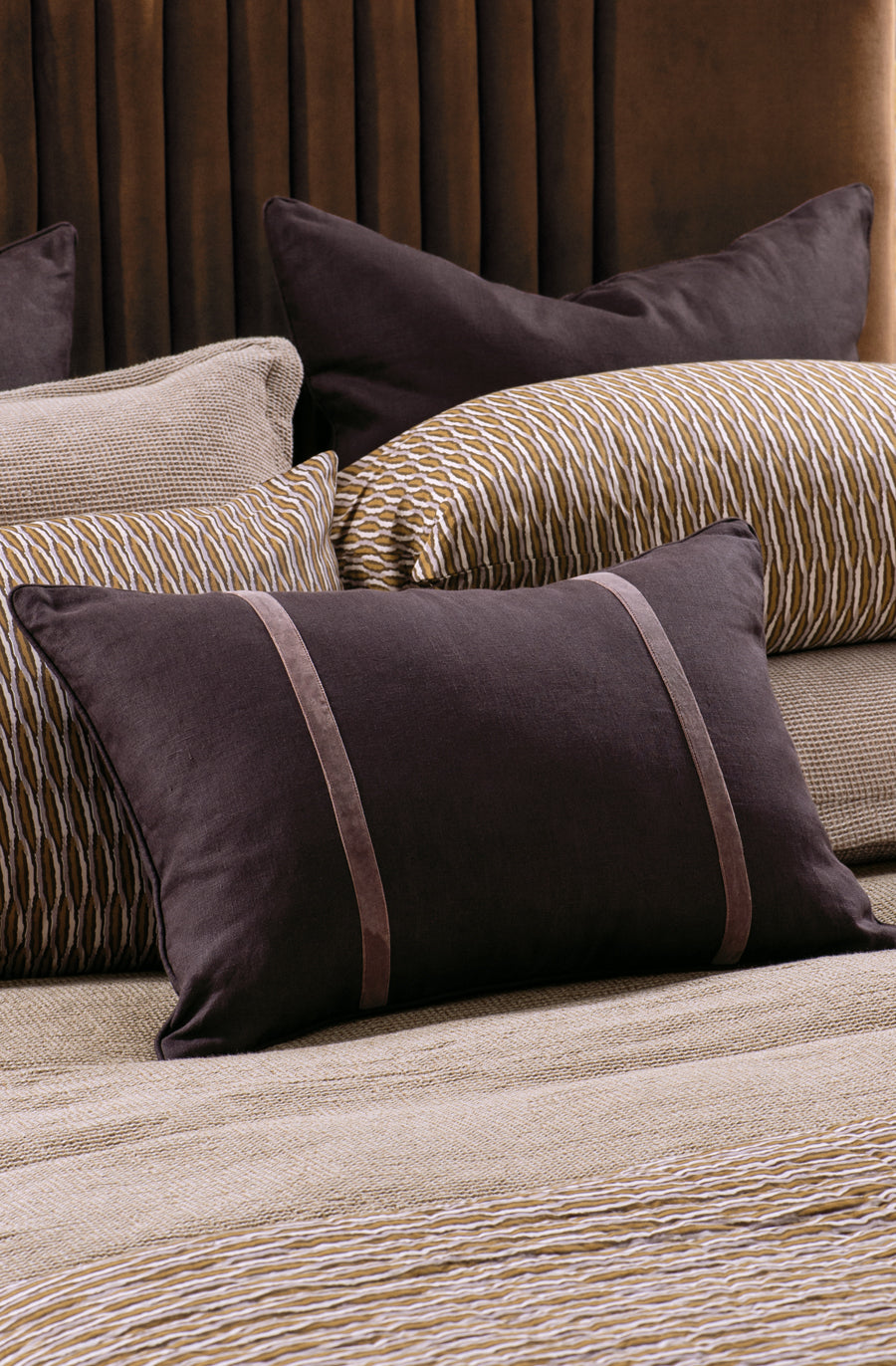 Luchesi Mulberry Cushion | biancalorenne.co.nz