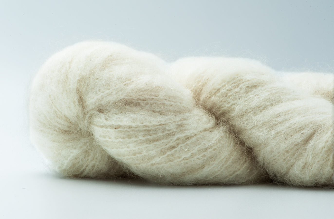Mohair Brushed 12ply - Natural | biancalorenne.co.nz